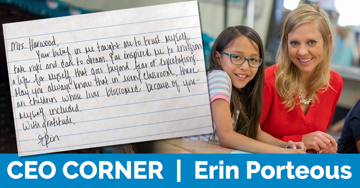 Writing the Unwritten Letters - Boys and Girls Clubs of Metro Denver